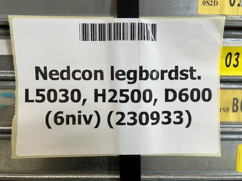 Nedcon legbordst. L5030, H2500, D600 (6niv) (230933) - by Adirack